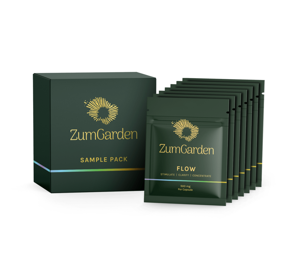 Flow Capsules | Improve Focus & Brain Health | ZumGarden