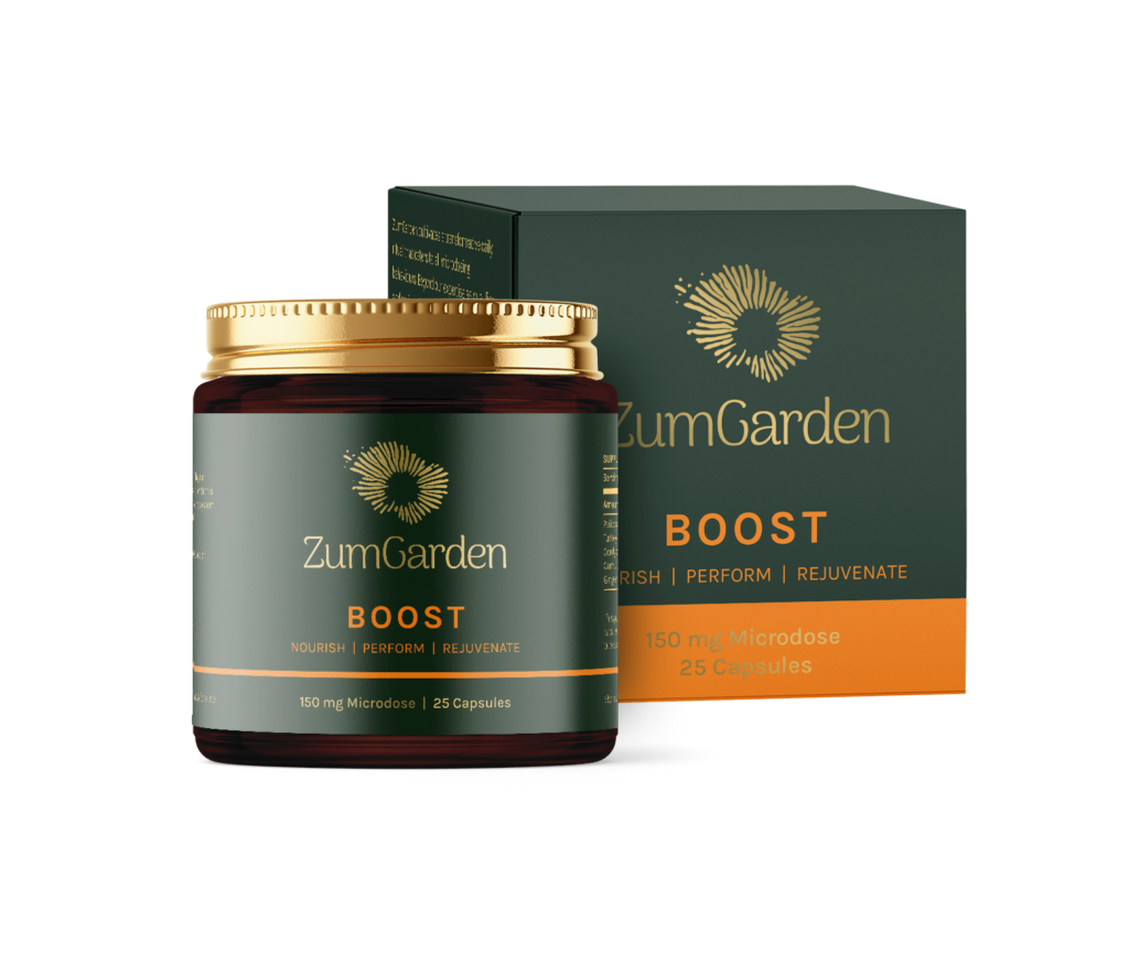 Boost Microdosing Capsules for Natural Energy | ZumGarden